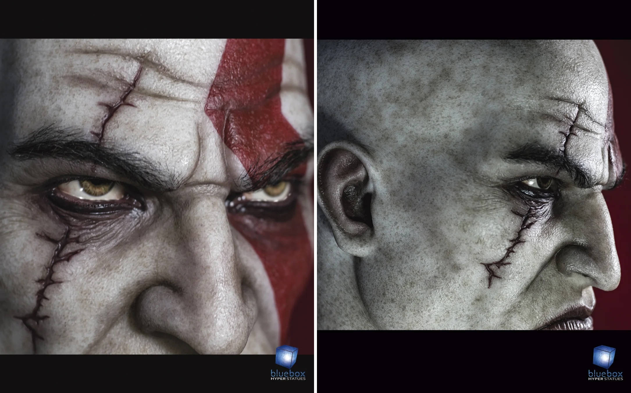 Призрак Спарты: Bluebox Hyper презентовала полноразмерный бюст Кратоса ...